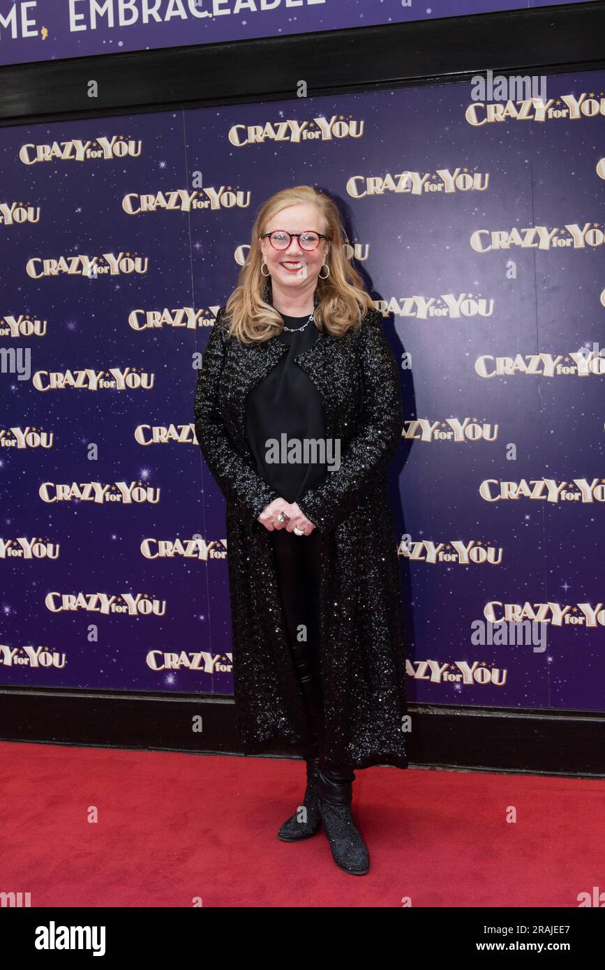 London, 3 July 2023, Crazy For You, opening night arrivals at Gillian ...