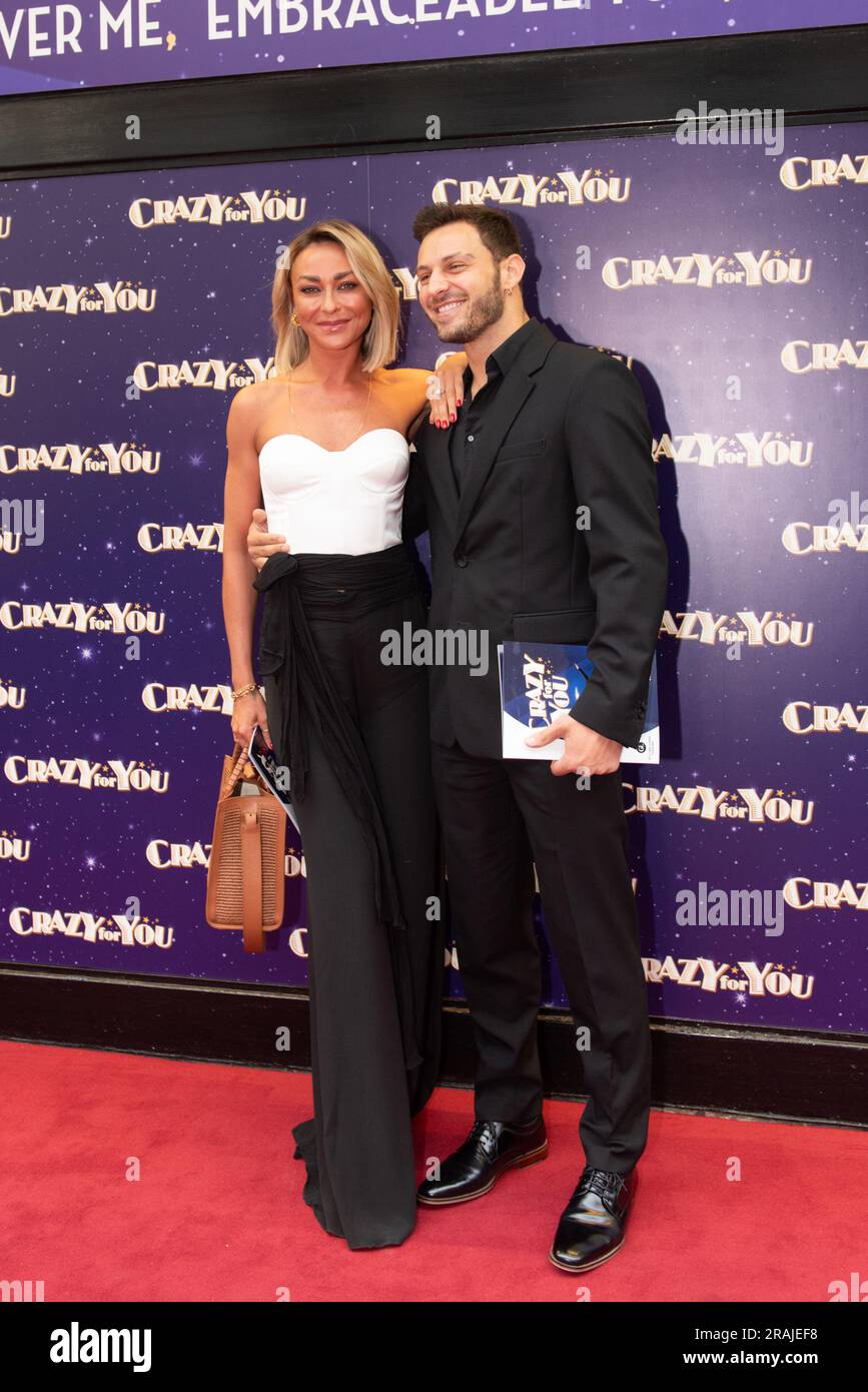 London, 3 July 2023, Crazy For You, opening night arrivals at Gillian ...