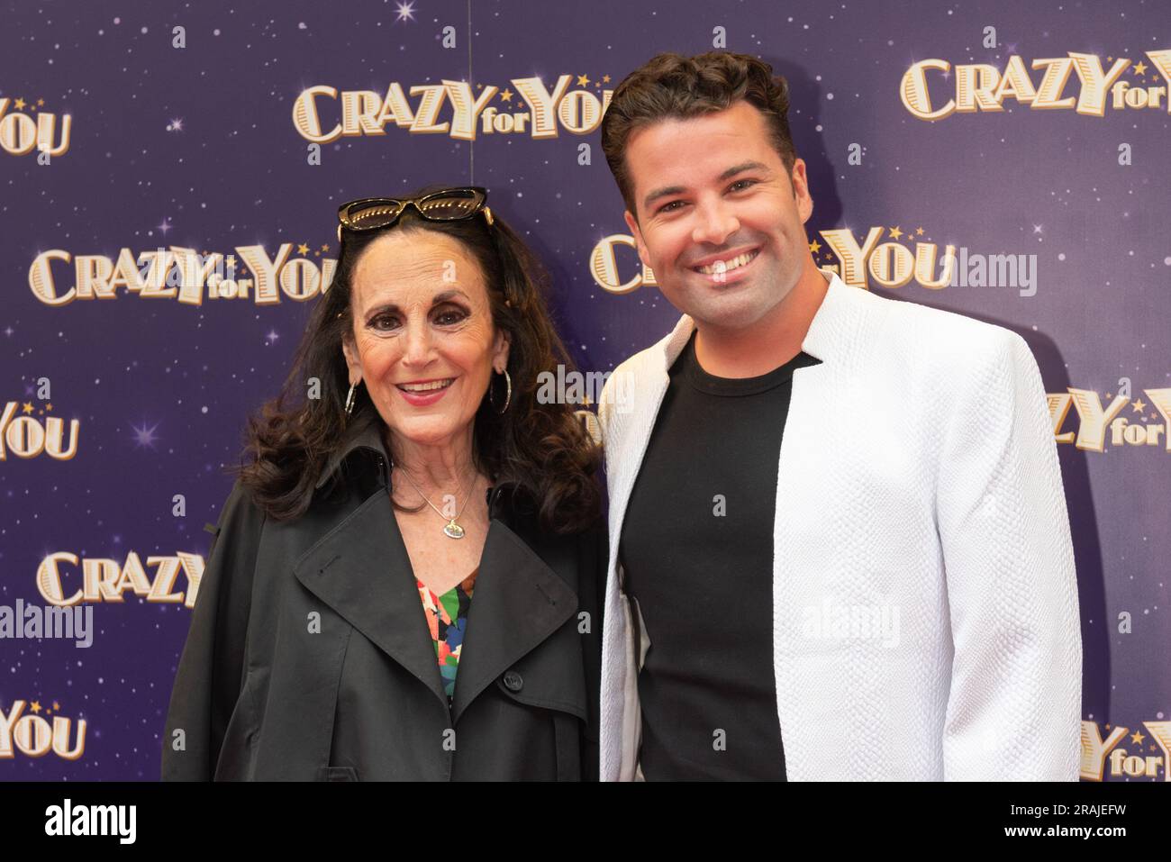 London, 3 July 2023, Crazy For You, opening night arrivals at Gillian ...