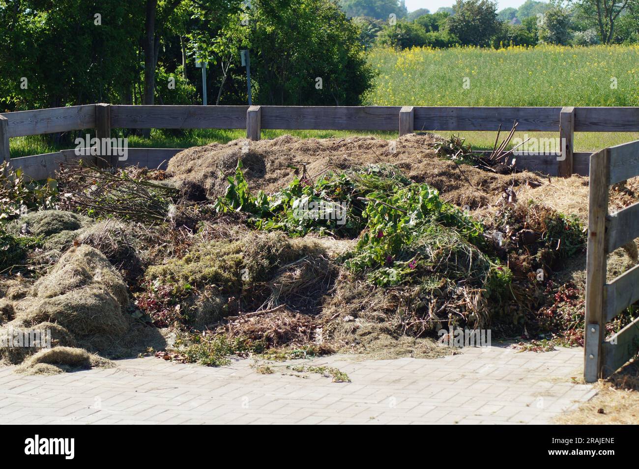 Organic compost, natural waste, domestic compost Stock Photo - Alamy
