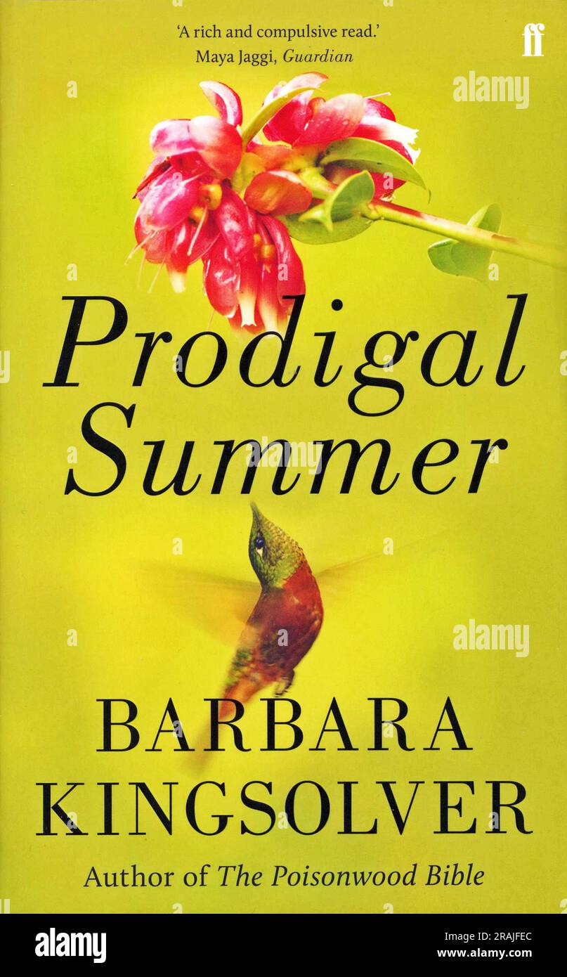 Book cover. "Prodigal Summer" by Barbara Kingsolver Stock Photo - Alamy