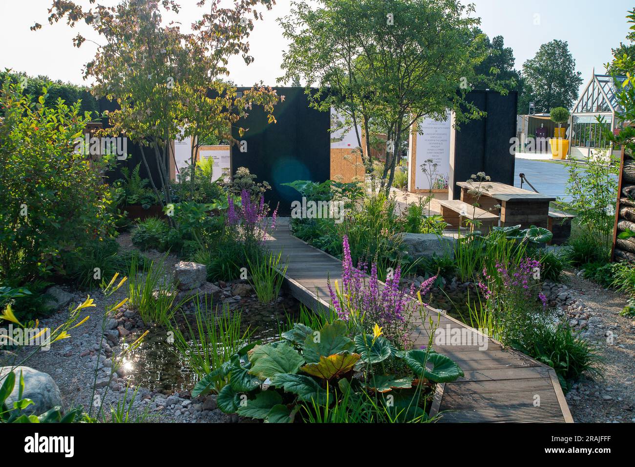 East Molesey, Surrey, UK. 3rd July, 2023. RHS Feature Gardens, RHS ...