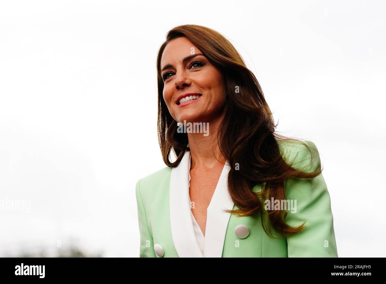 The Princess of Wales, Patron of the All England Lawn Tennis Club ...
