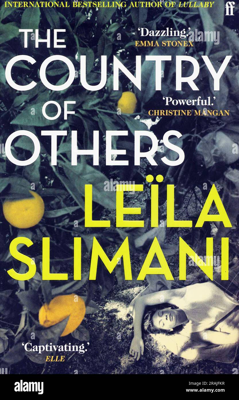 Book cover. "The Country of Others" by Leila Slimani Stock Photo - Alamy