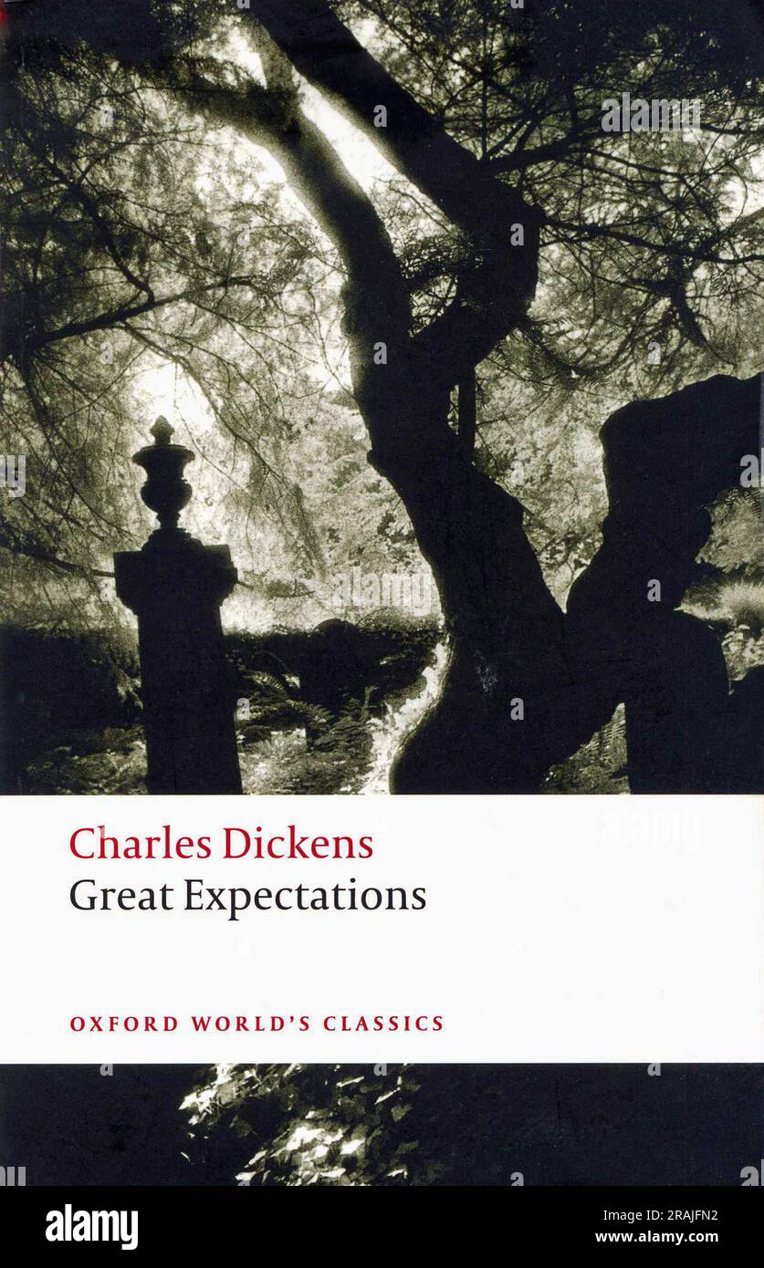 Book cover. "Great Expectations" by Charles Dickens Stock Photo - Alamy