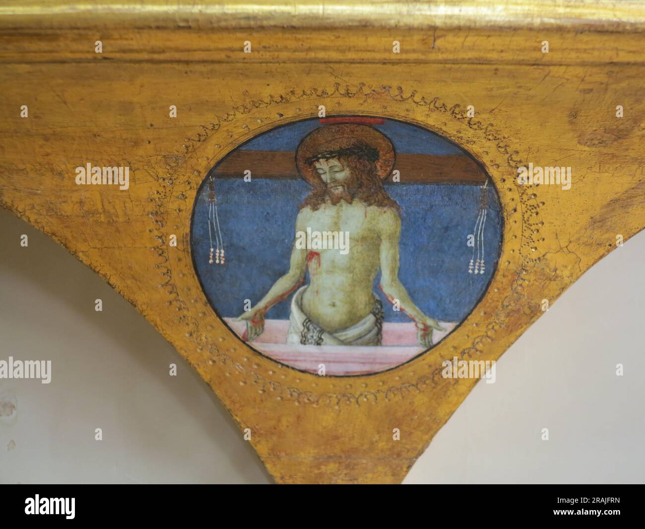 Imago pietatis by Francesco Botticini Stock Photo - Alamy