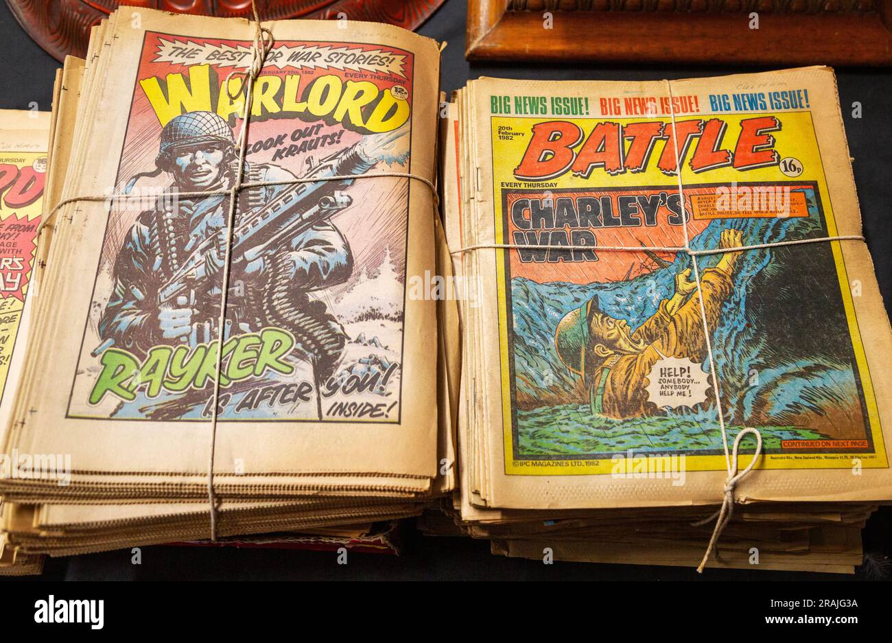 Warlord comics hi-res stock photography and images - Alamy