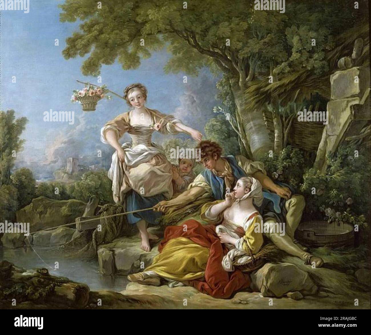Boucher francois pastorale hi-res stock photography and images - Alamy