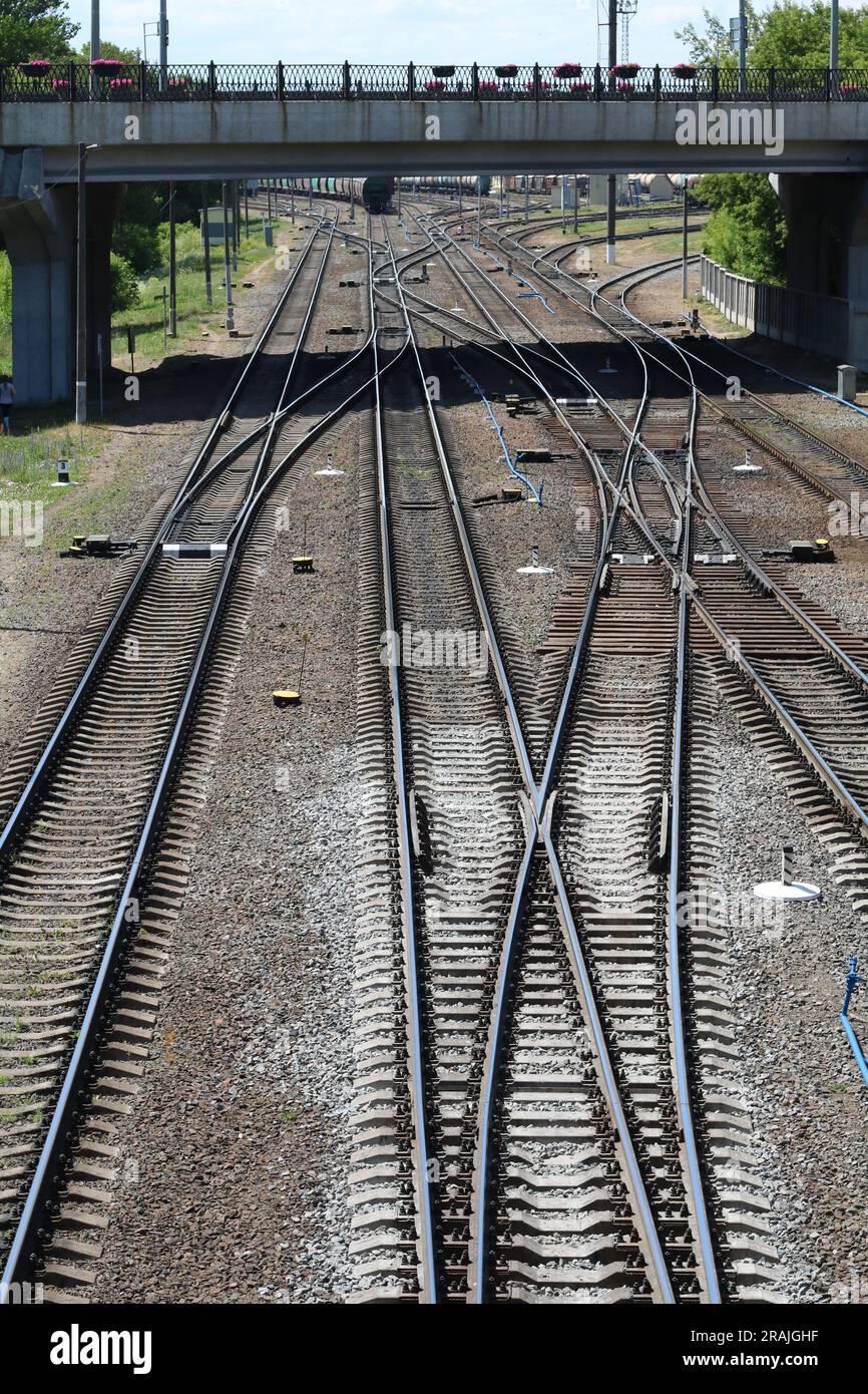 Construction railroad hi-res stock photography and images - Alamy