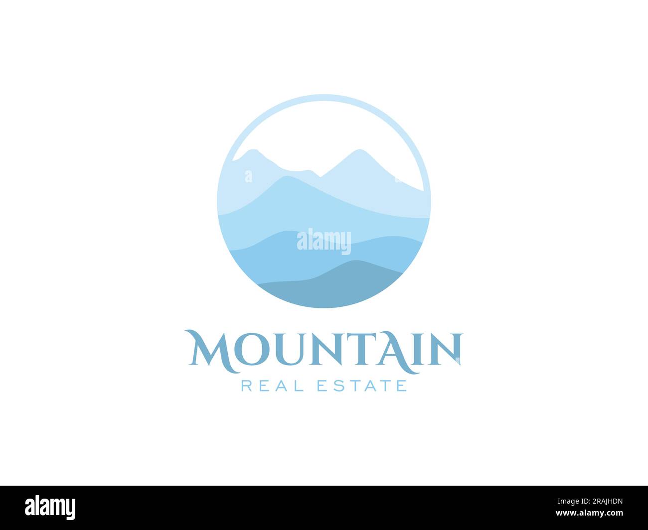 Mountain Logo, Mountain Logo Images. Simple vector logo in a modern ...