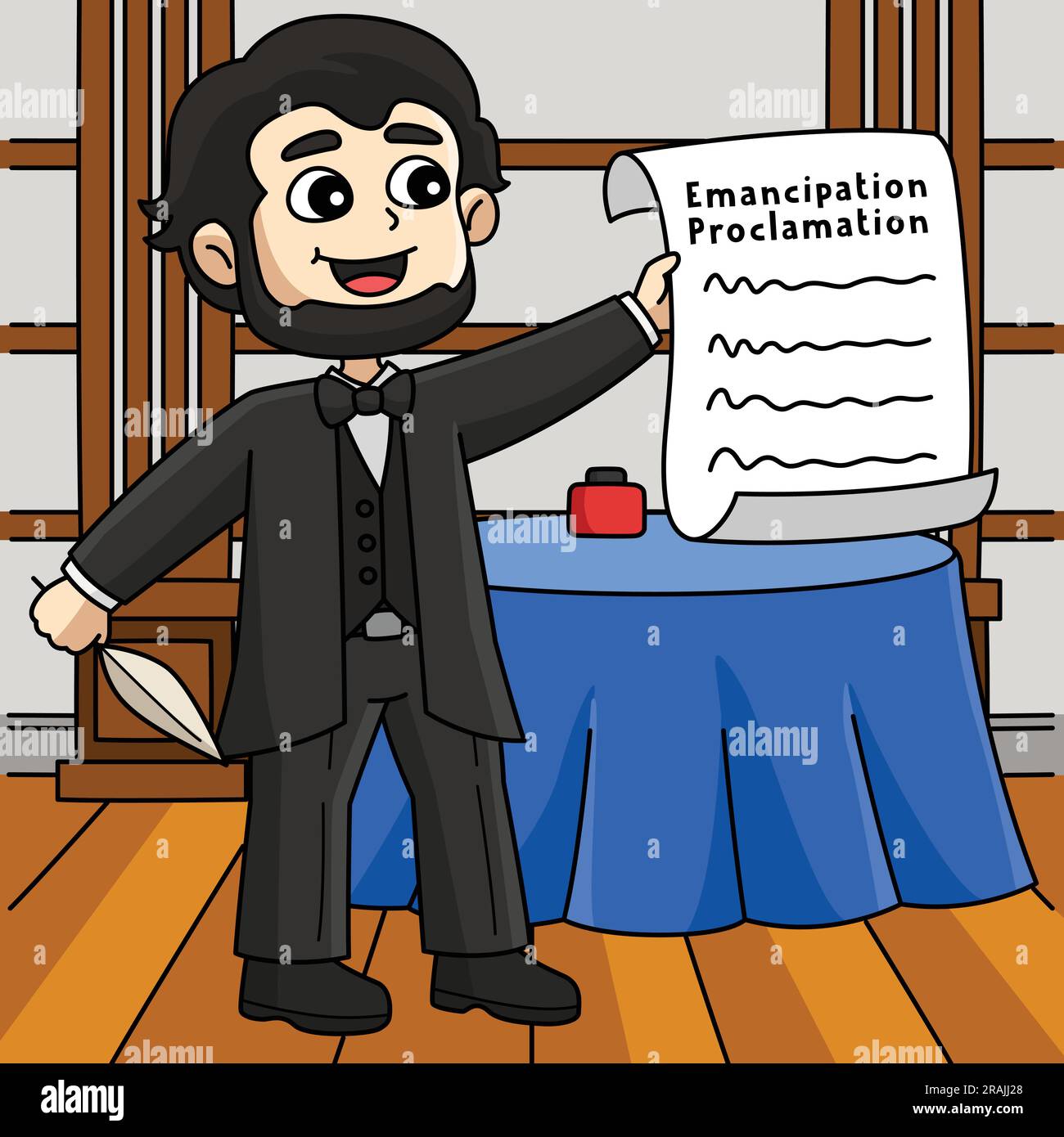 Abe Lincoln Clip Art Running