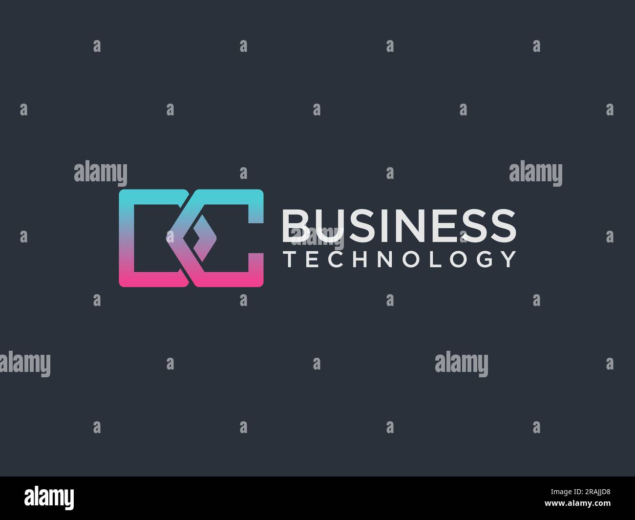 Letter DC Logo Icon Design Template Element Stock Vector Image & Art ...