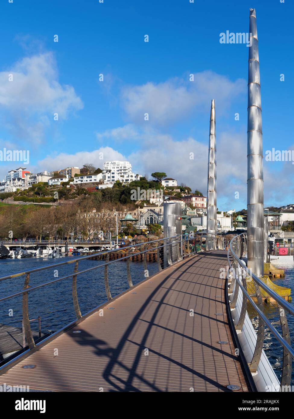 UK, Devon, Torquay Harbour Bridge Stock Photo - Alamy