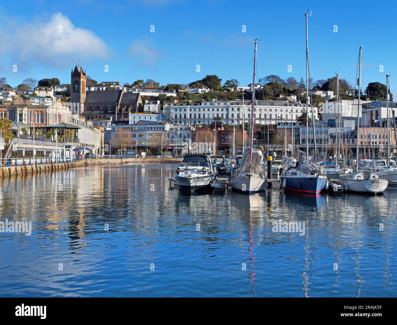 UK, Devon, Torquay Harbour Stock Photo - Alamy