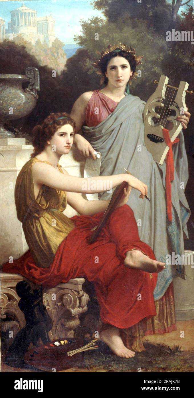 William adolphe bouguereau literature hi-res stock photography and ...