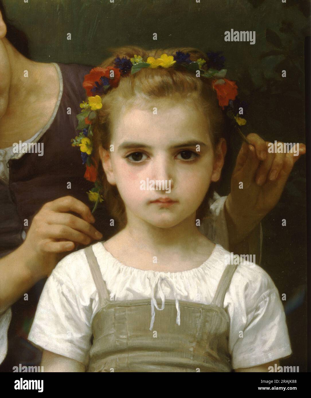Adornment fields by William-Adolphe Bouguereau Stock Photo - Alamy