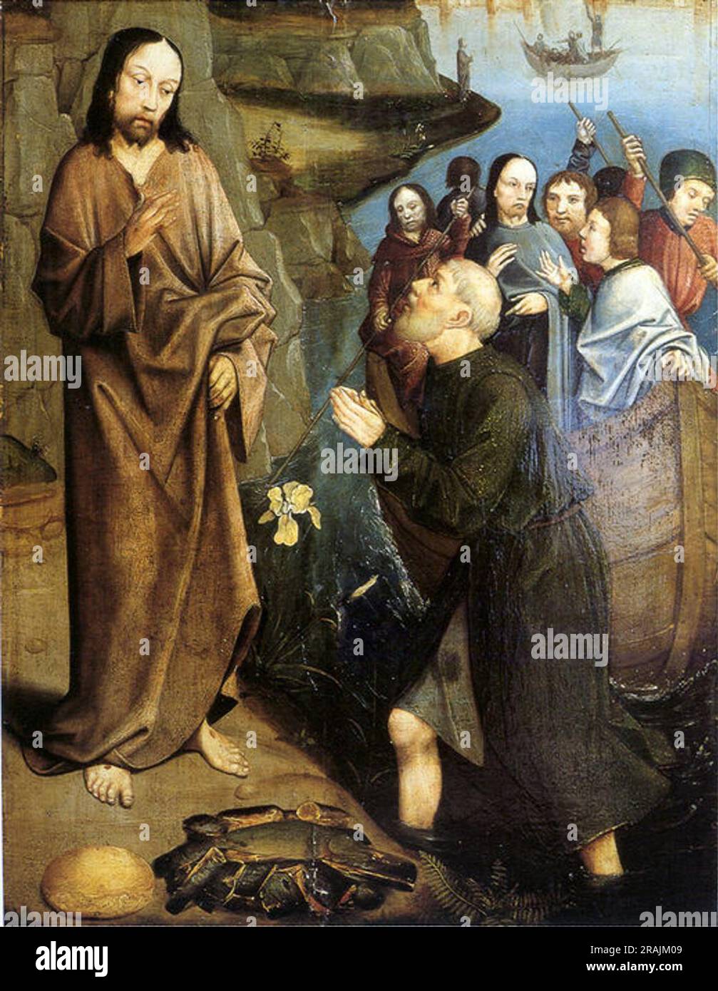 Third Appearance of Christ by Dirk Bouts Stock Photo - Alamy