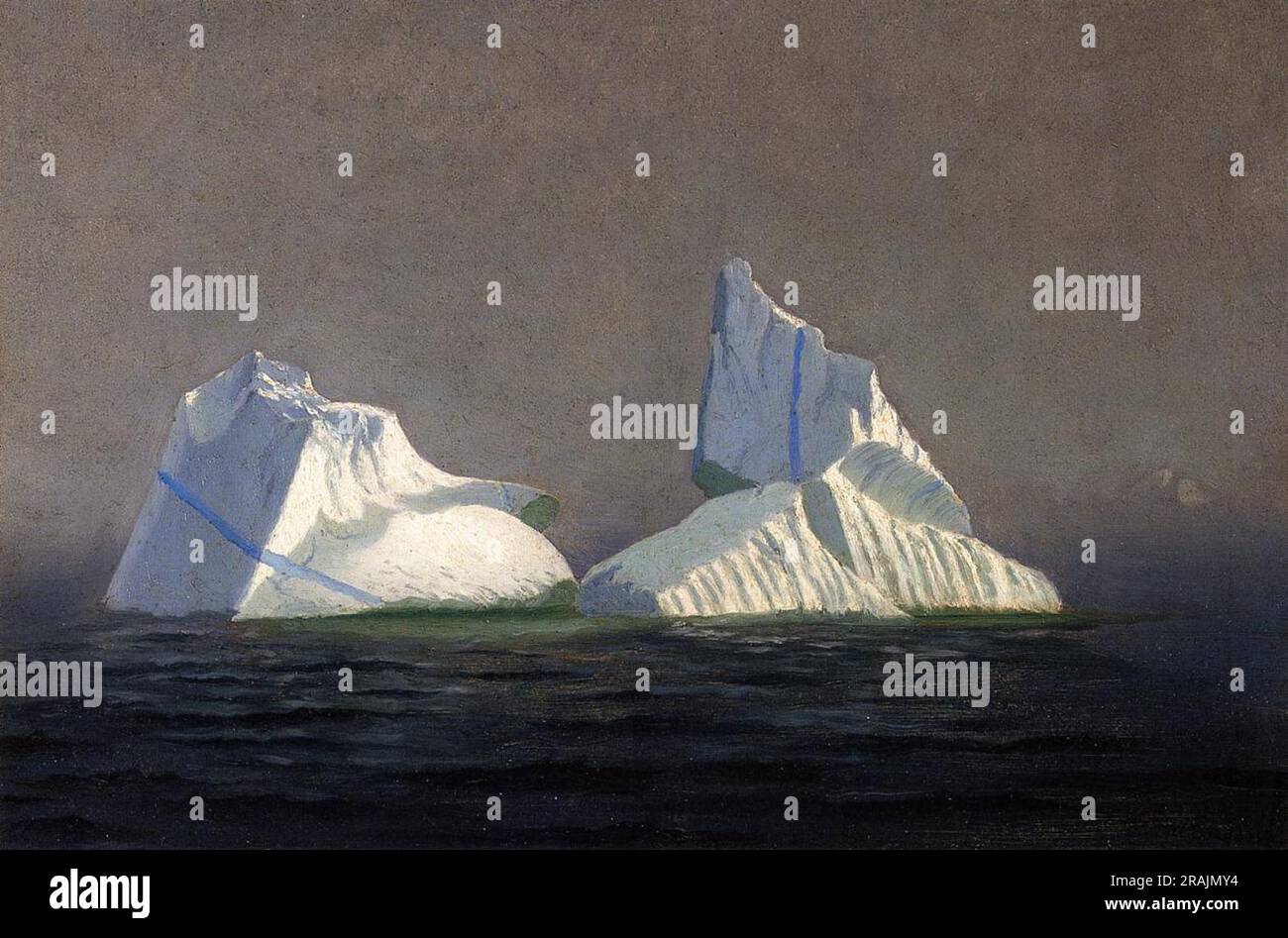 William bradford icebergs hi-res stock photography and images - Alamy