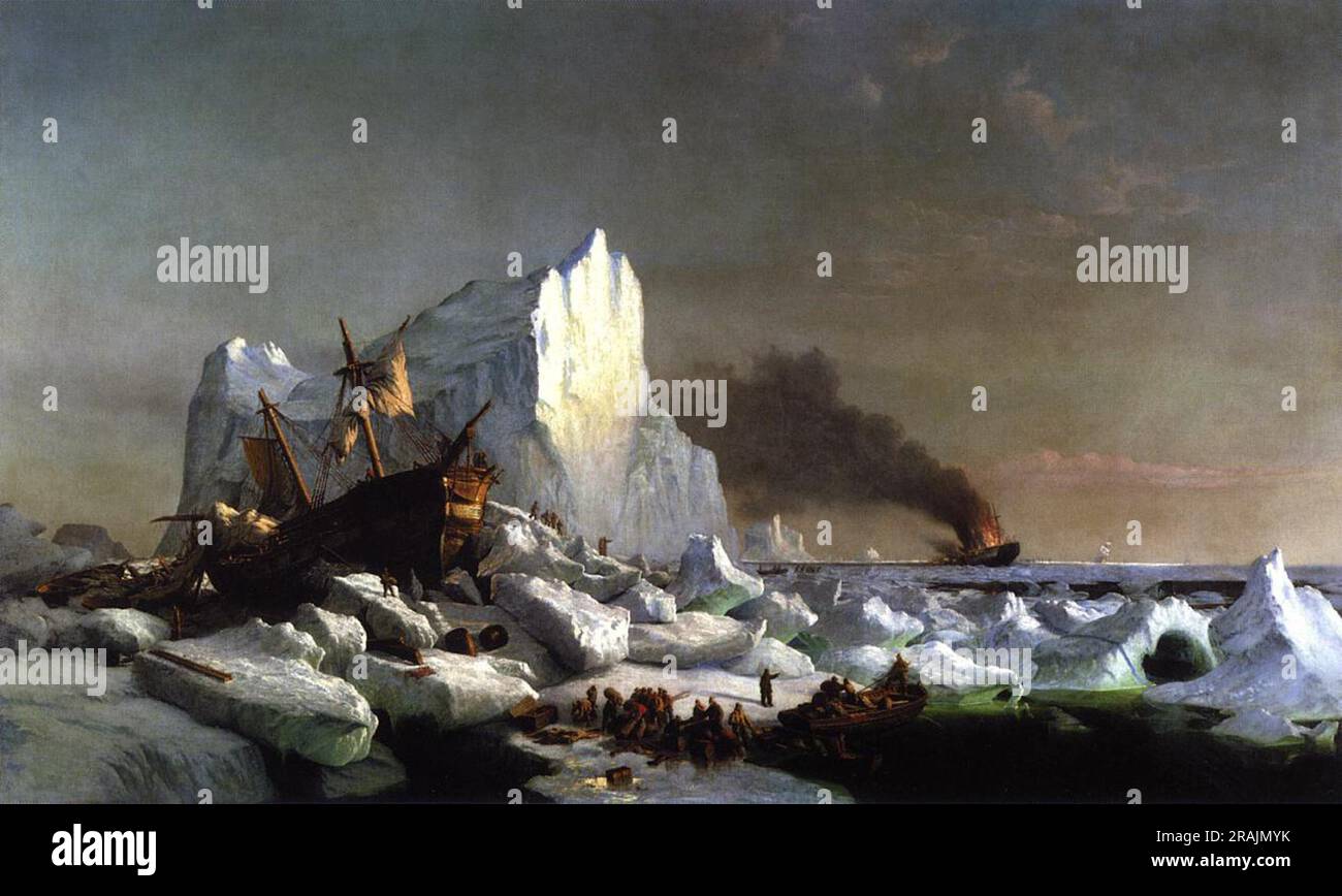 William bradford icebergs hi-res stock photography and images - Alamy