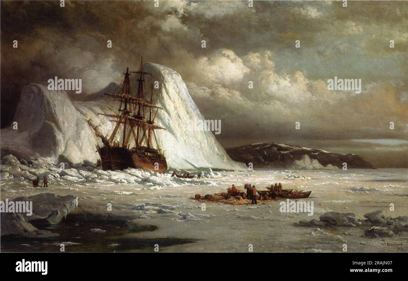 Icebound ship hi-res stock photography and images - Alamy