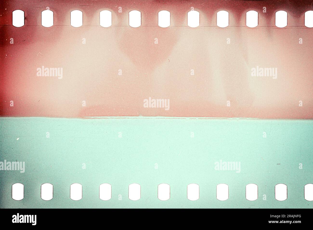 Dusty and grungy 35mm film texture or surface. Perforated scratched ...