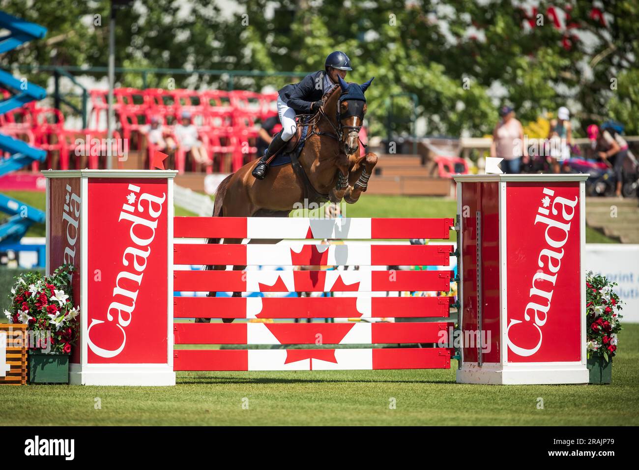 David Cameron of Australia competes in the Rolex Pan American Grand ...