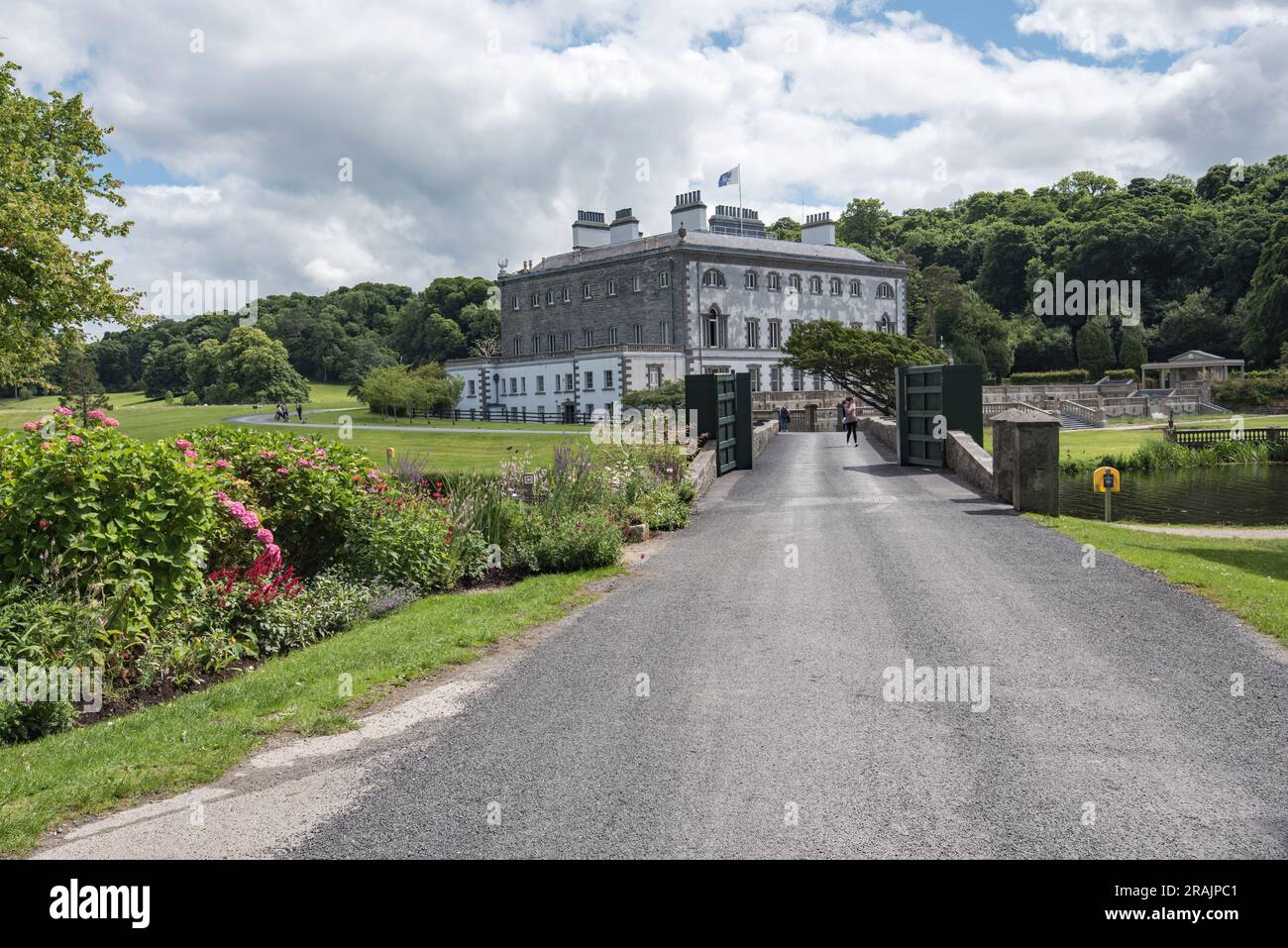Westport House in Westport, County Mayo, Ireland, is a country house ...