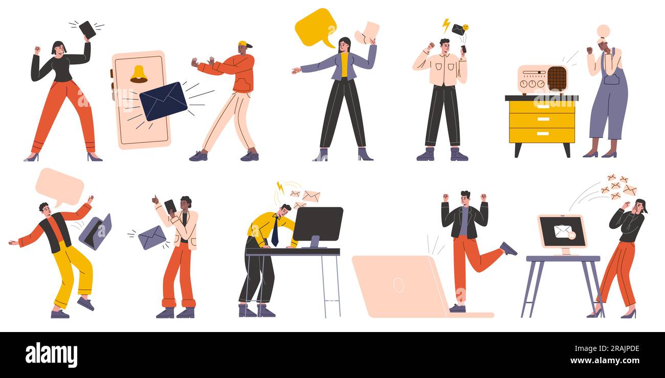 Woman letter shocked Stock Vector Images - Alamy