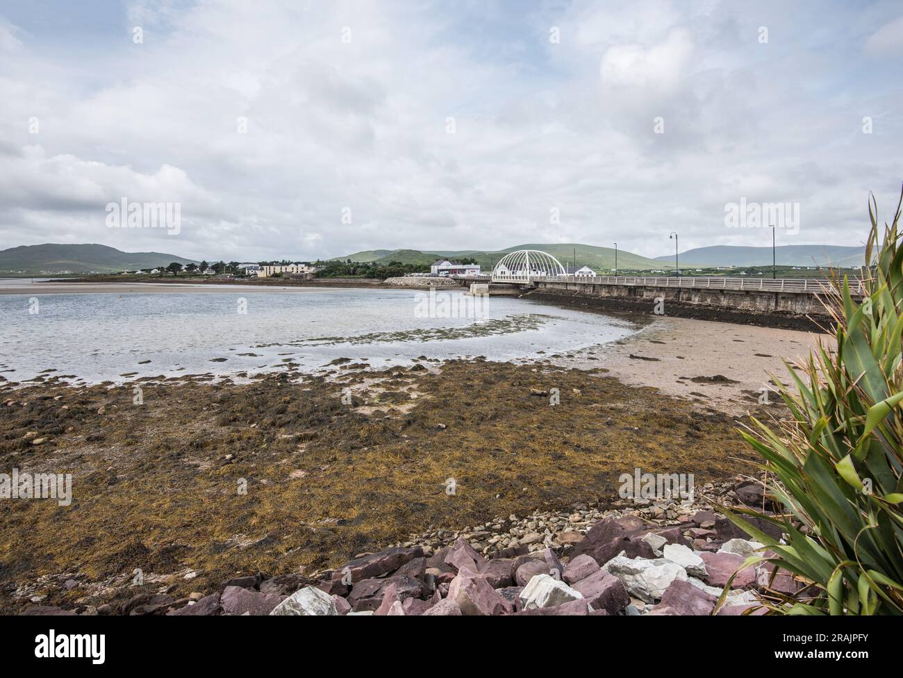 Image of Achill sound and the swing bridge taken from the Achill Island ...