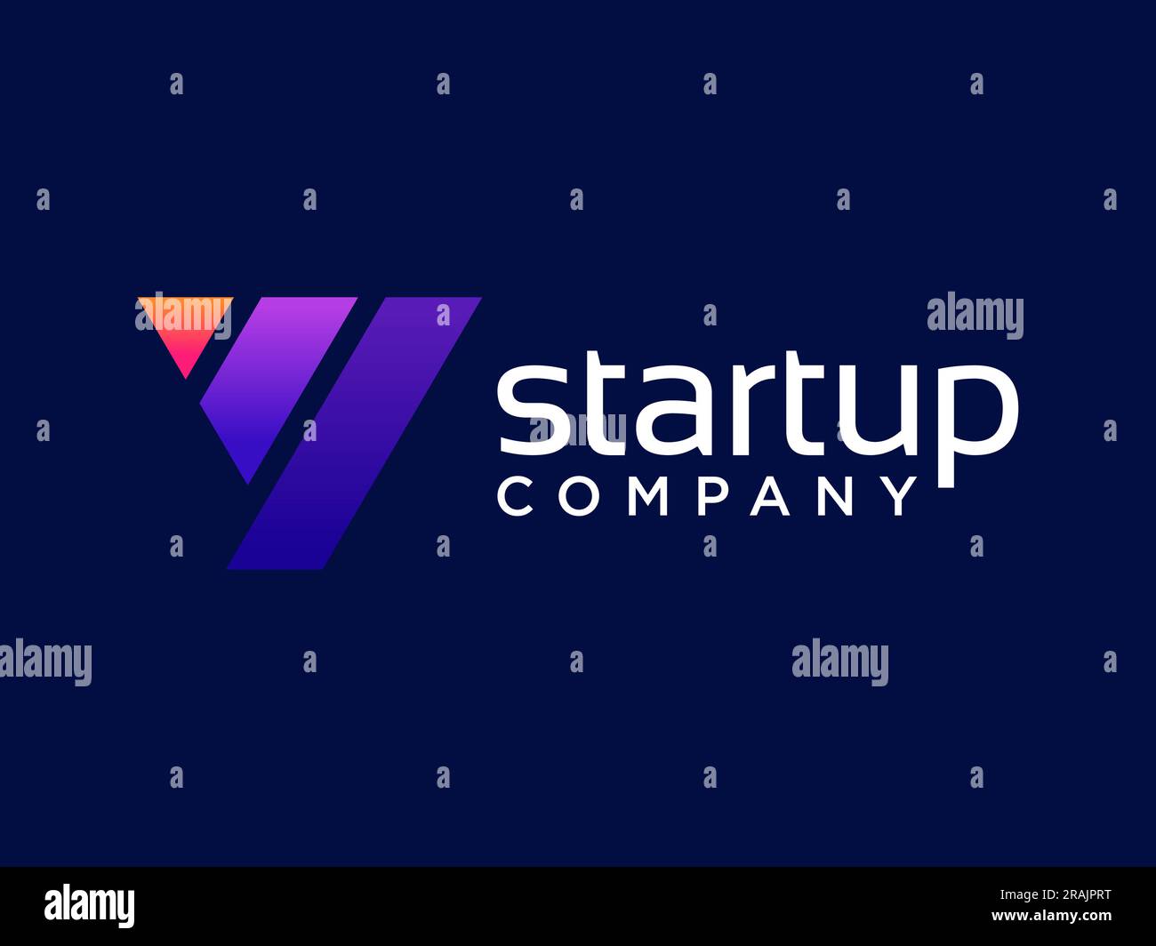 Modern Abstract Simple Letter Y Shape Logo Design Template Stock Vector ...