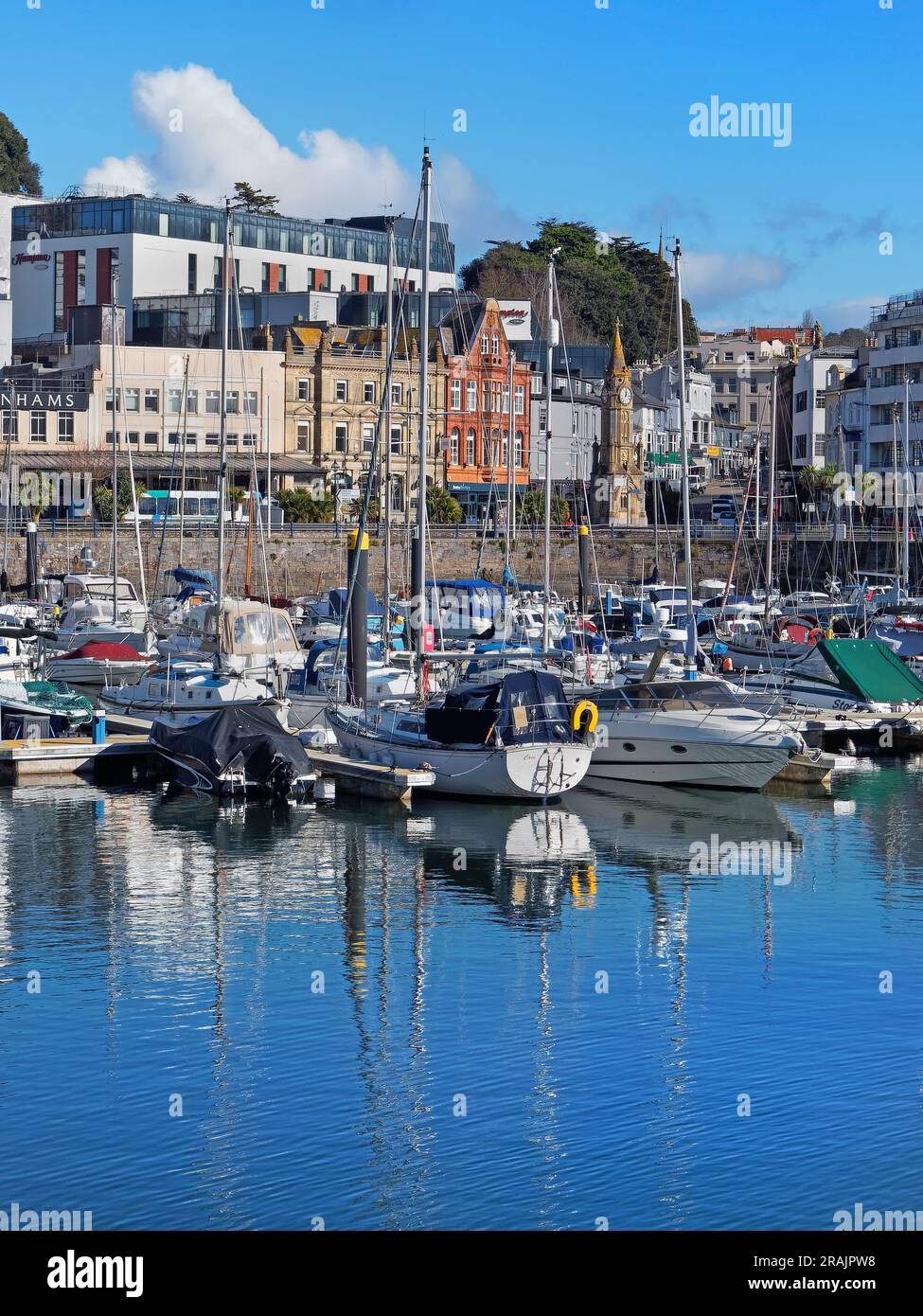 UK, Devon, Torquay Harbour Stock Photo - Alamy