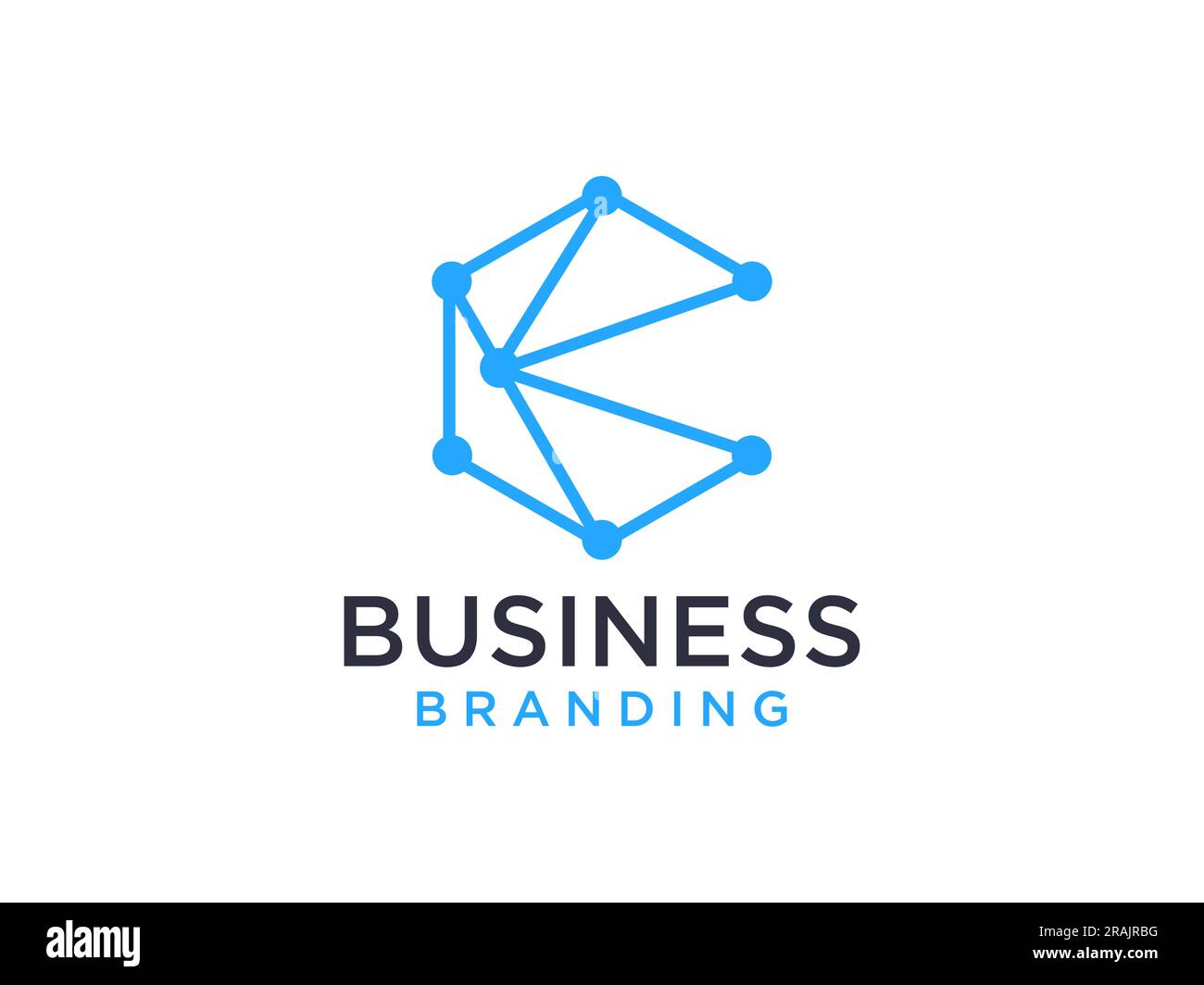 Letter C Negative Space Logo Design Template Stock Vector Image & Art ...