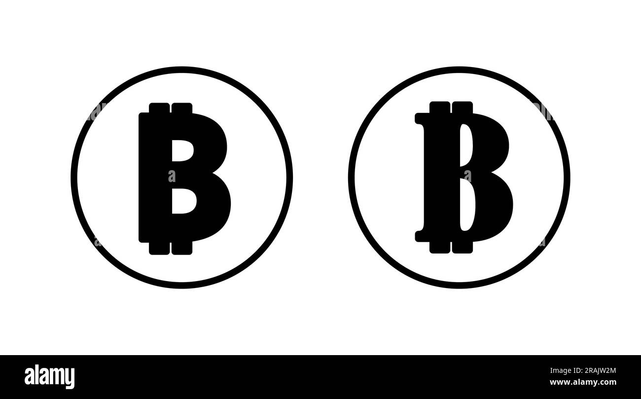Bitcoin icon vector. payment symbol. Cryptocurrency logo Stock Vector ...