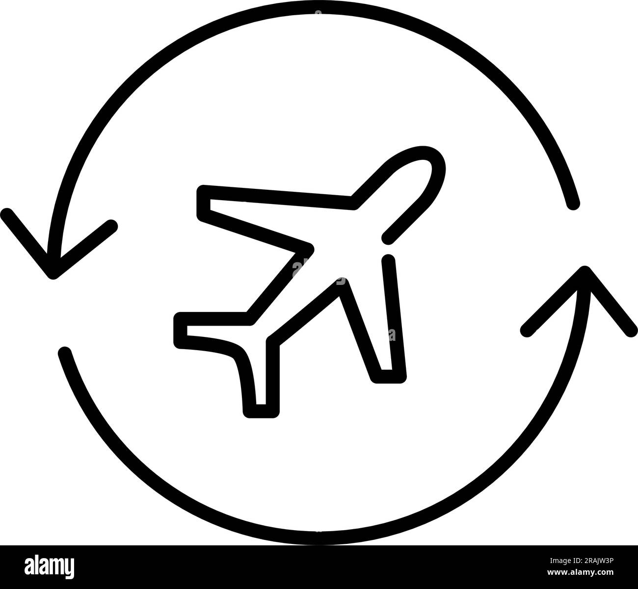 Airlines bonus points loyalty program for recurring customers. Plane in ...