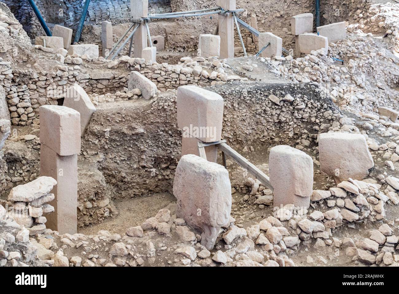 Gobeklitepe in Sanliurfa. The Oldest Temple of the World. Gobekli Tepe ...
