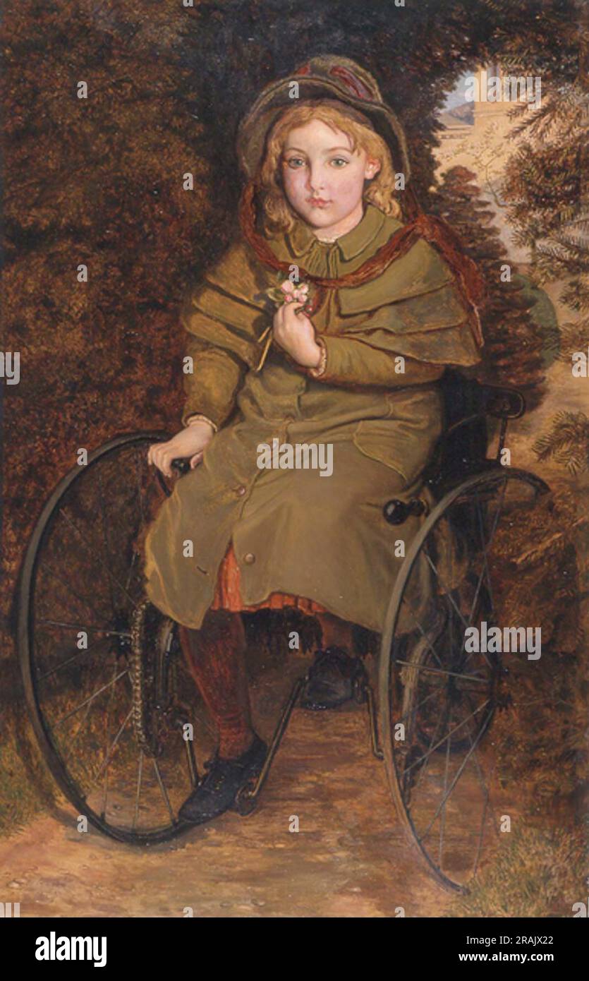 Madeline Scott 1883 by Ford Madox Brown Stock Photo - Alamy