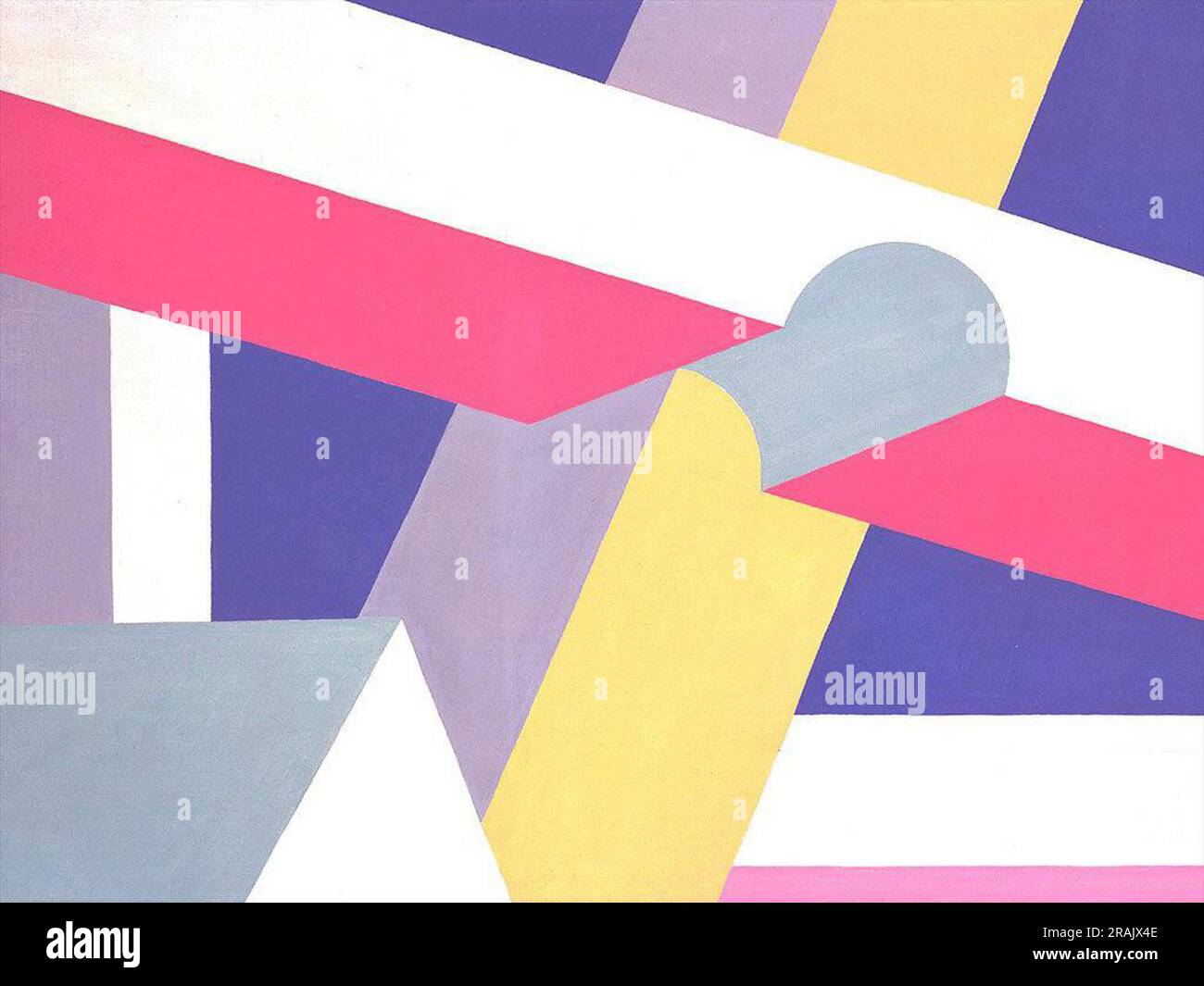 Transverse Beams 1932 by Patrick Henry Bruce Stock Photo - Alamy