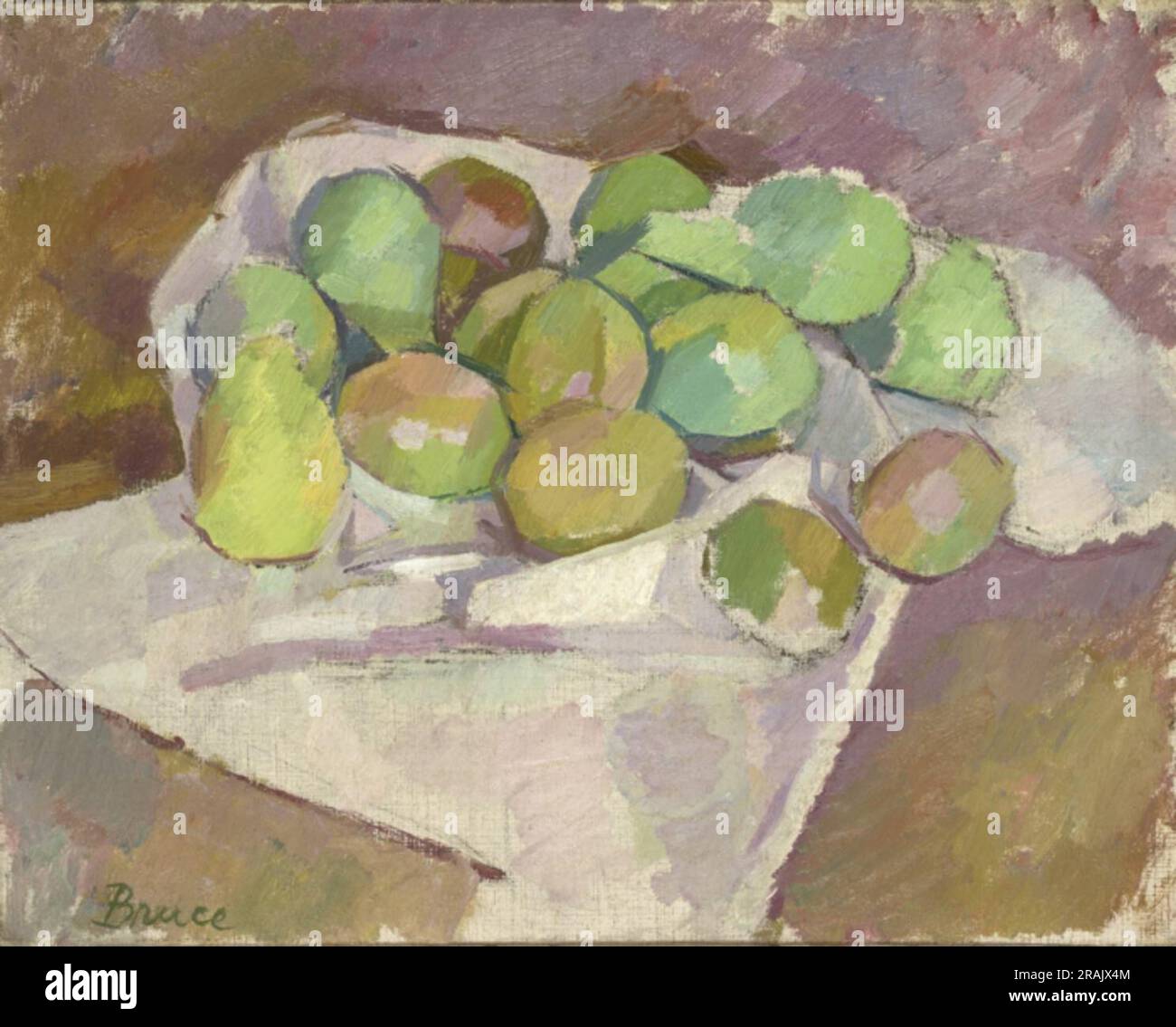 Plums 1912 by Patrick Henry Bruce Stock Photo - Alamy