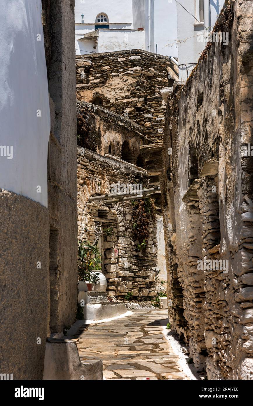 Kardiani tinos island hi-res stock photography and images - Alamy