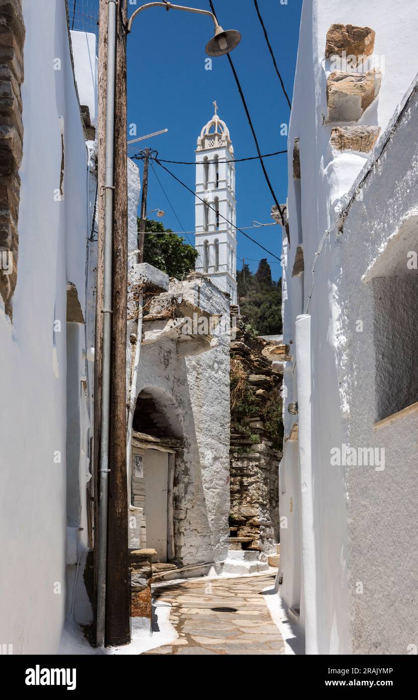 Kardiani tinos island hi-res stock photography and images - Alamy