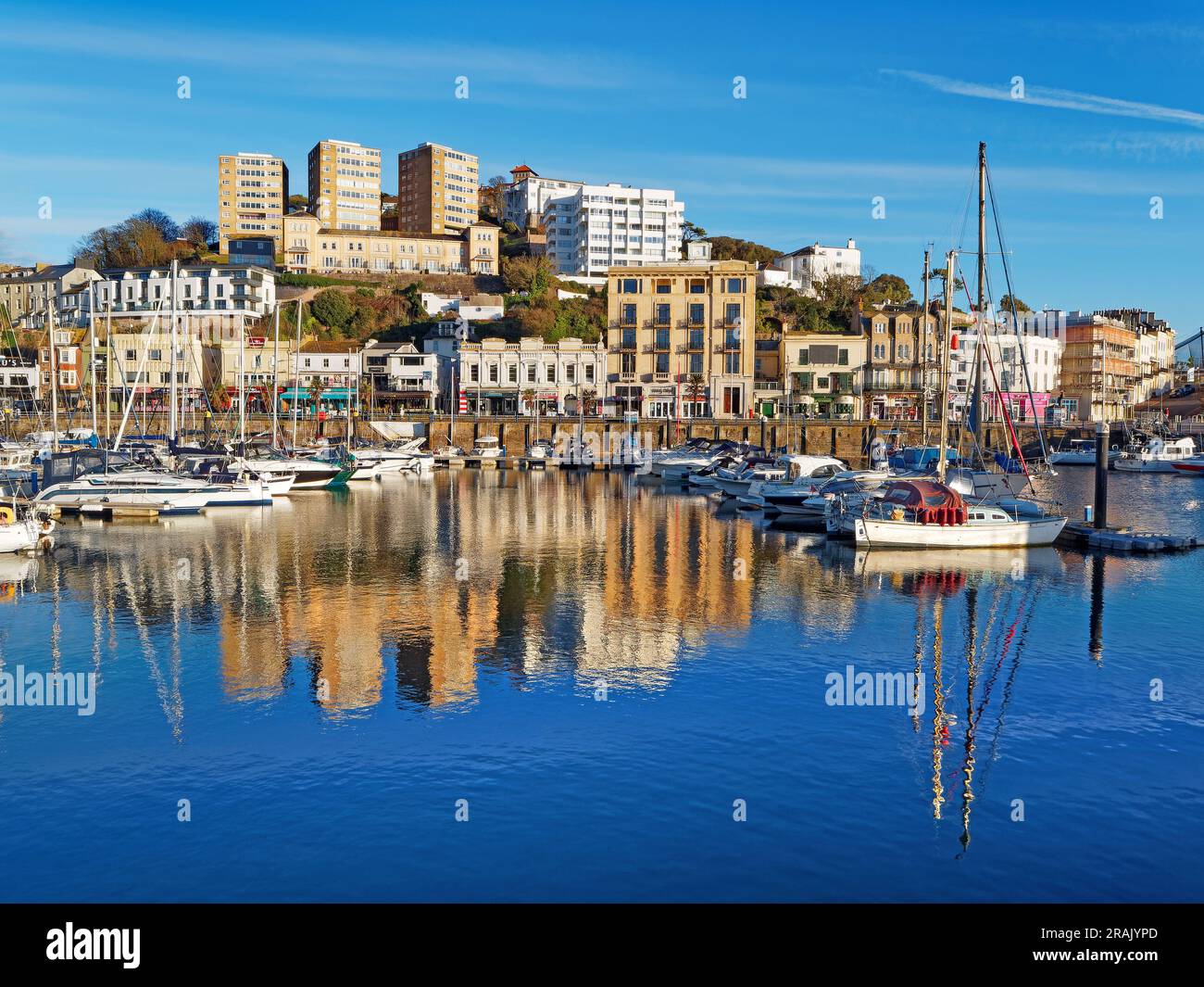UK, Devon, Torquay Harbour Stock Photo - Alamy