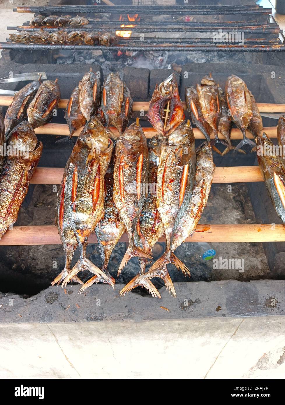 Fufu fish is skipjack tuna or large tuna fish which is smoked. The ...