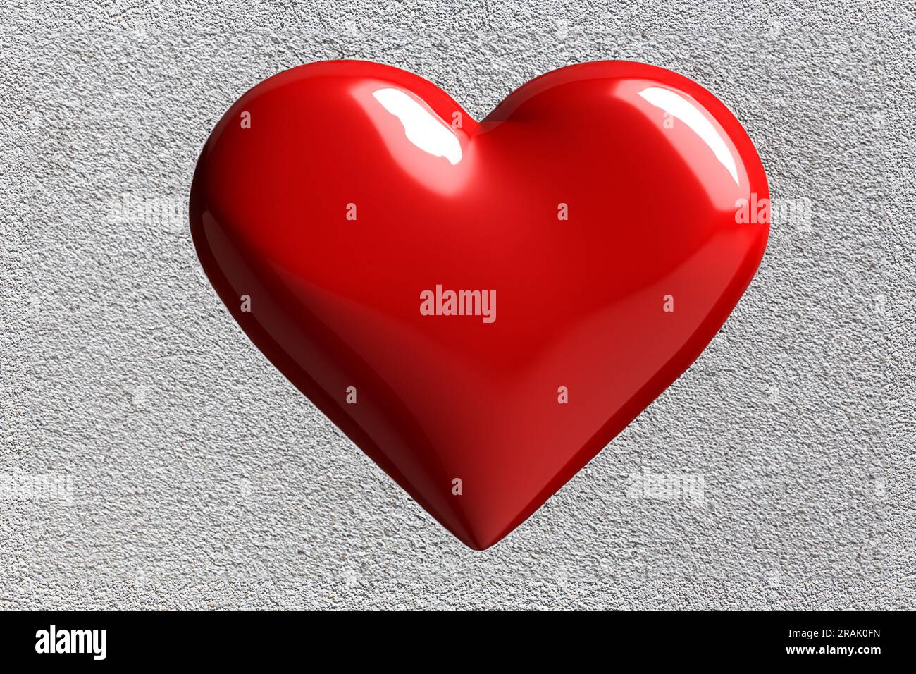 Colorful heart paintings hi-res stock photography and images - Alamy