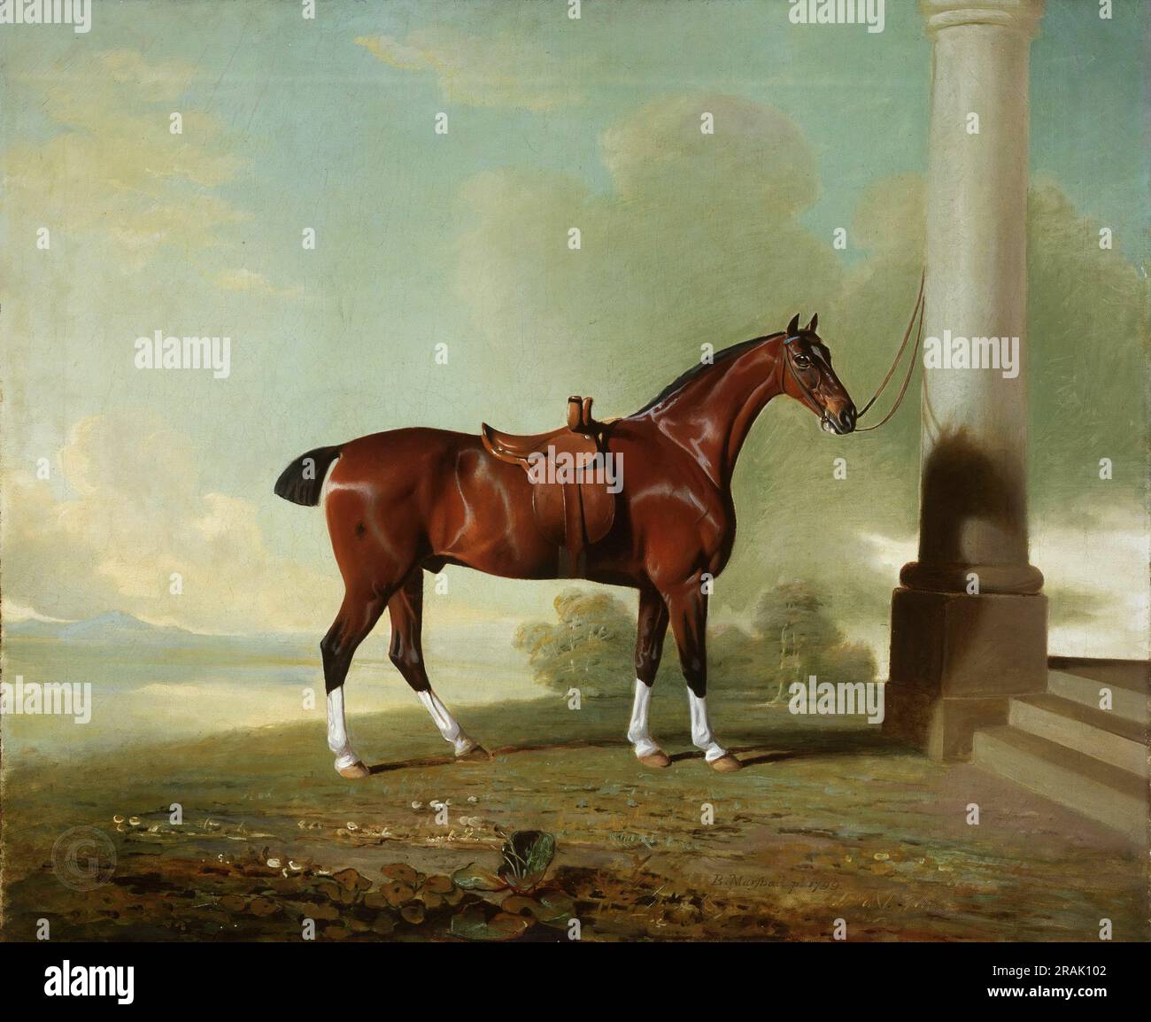 Benjamin Marshall, English, 1768-1835 -- Favorite Chestnut Hunter of ...