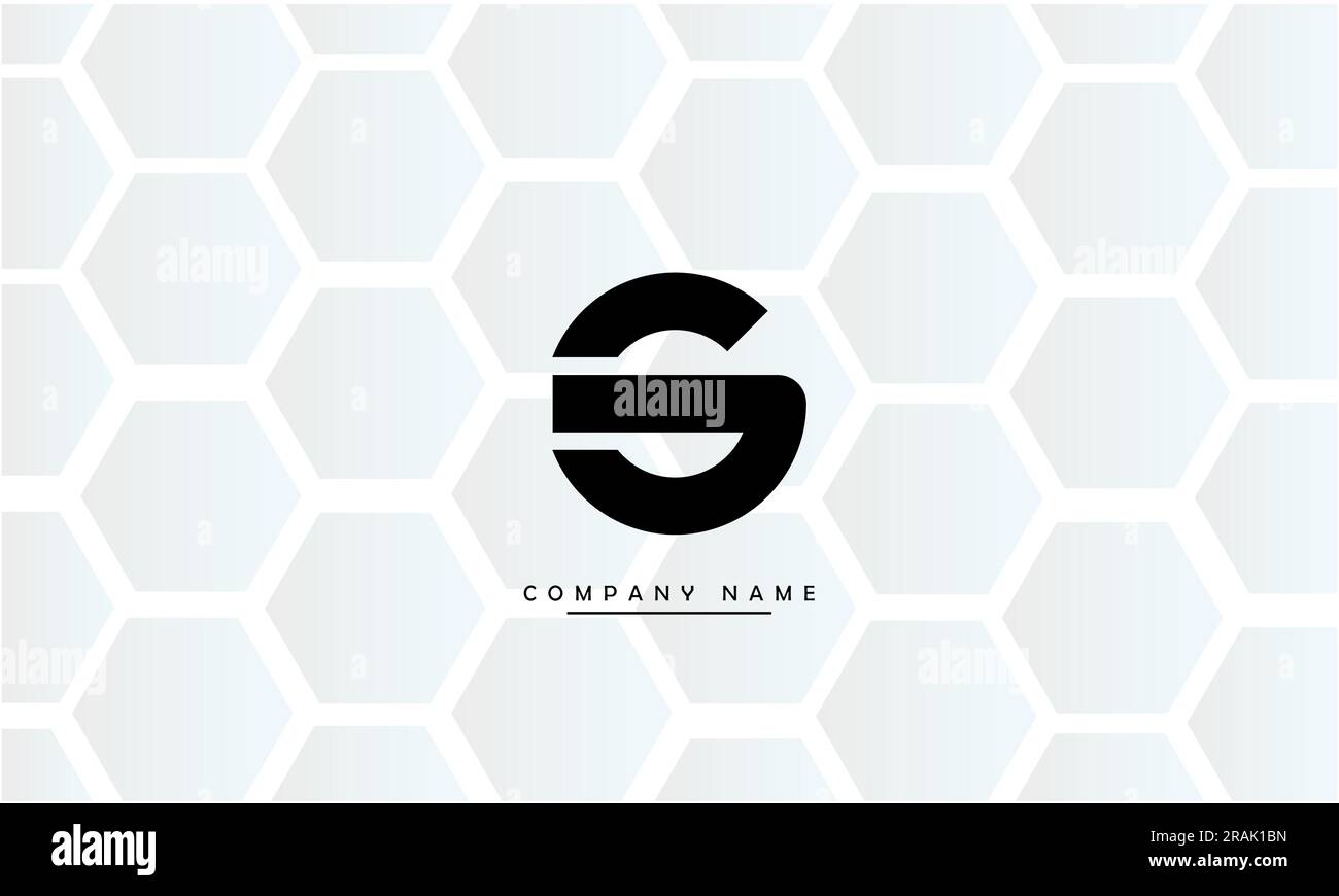 G Abstract Letter Logo Monogram Stock Vector Image & Art - Alamy