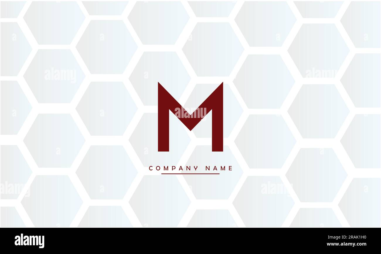 M letters vector vectors hi-res stock photography and images - Alamy