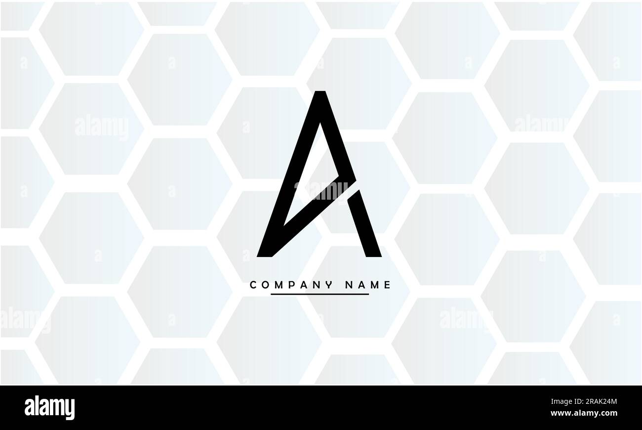 Letter a badge logo hi-res stock photography and images - Alamy