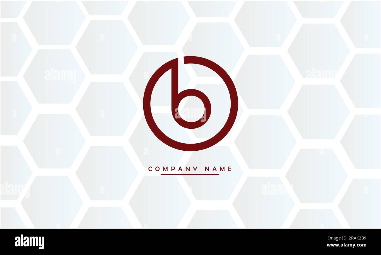 Abstract b logo Stock Vector Images - Alamy