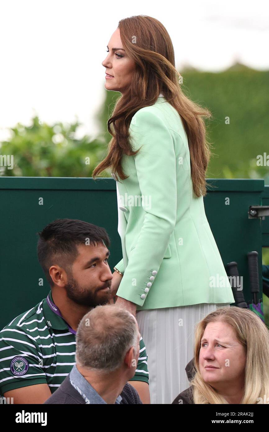 Wimbledon, UK, 04/07/2023, 4th July 2023; All England Lawn Tennis and ...