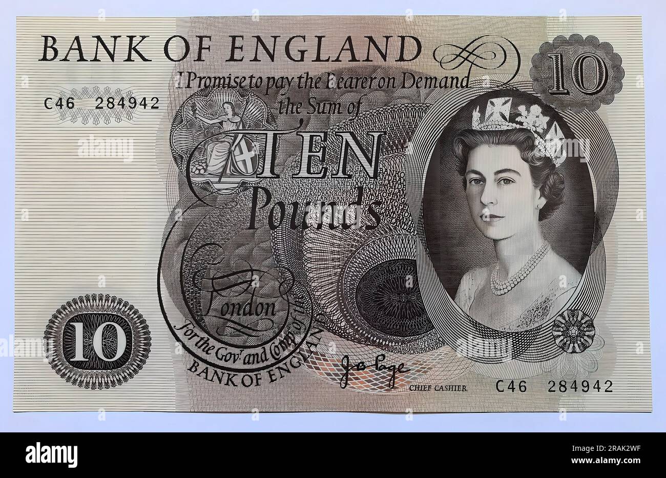 Banknote england hi-res stock photography and images - Alamy